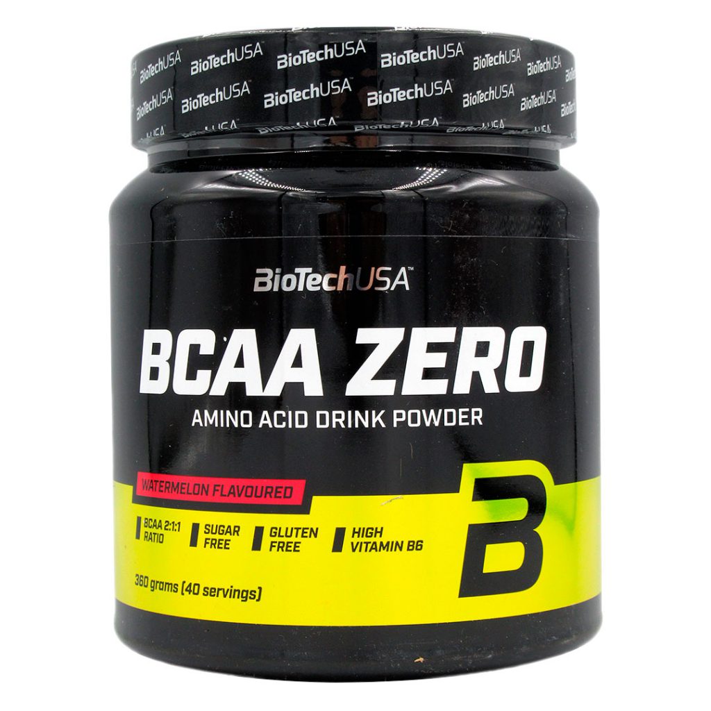 BCAA Zero Sabor Sandia 360 Grs Marca Biotech Usa - Tremus