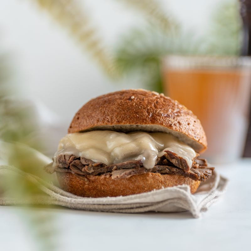 Sandwich Mechada Queso Keto Marca Tremus - Tremus