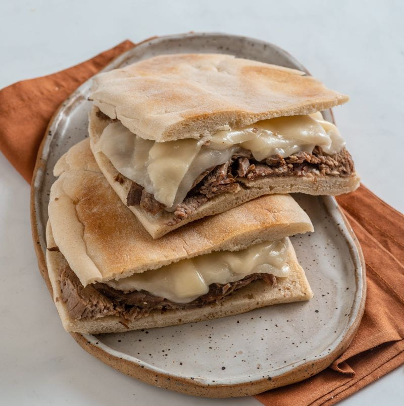 Sandwich Mechada Queso, Marca Tremus - Tremus